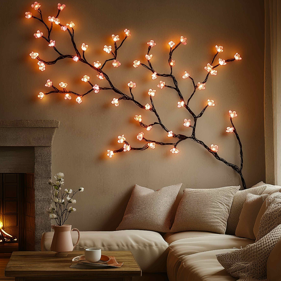Enchanted Cherry Blossom Vine – Magie voor Thuis | LuxLights – Lux Lights