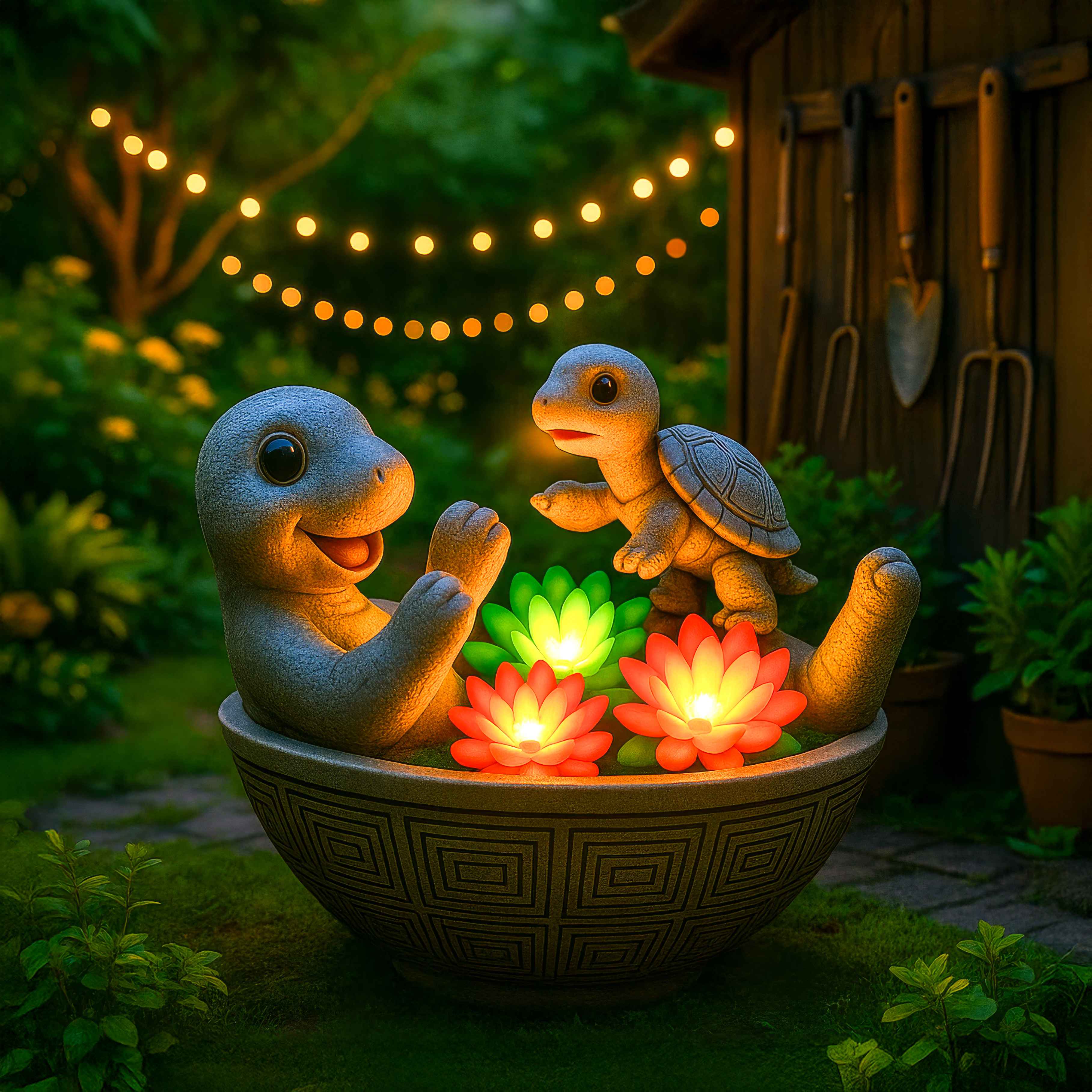 Twinkle Turtles – Schattige Verlichte Schildpadden Decoratie – Lux Lights