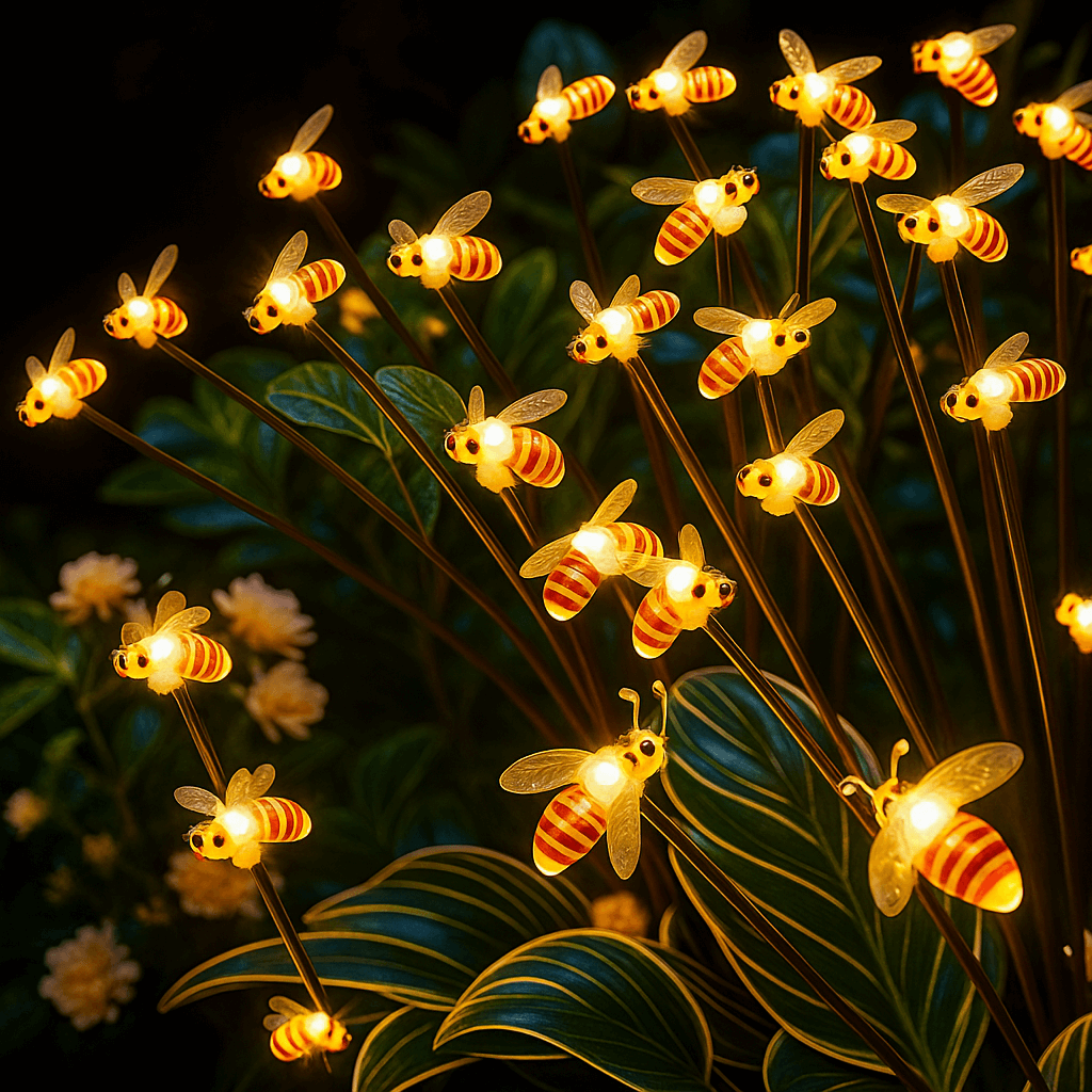 Flying Glow Bees – Speelse bijenlampjes voor in de tuin – Lux Lights