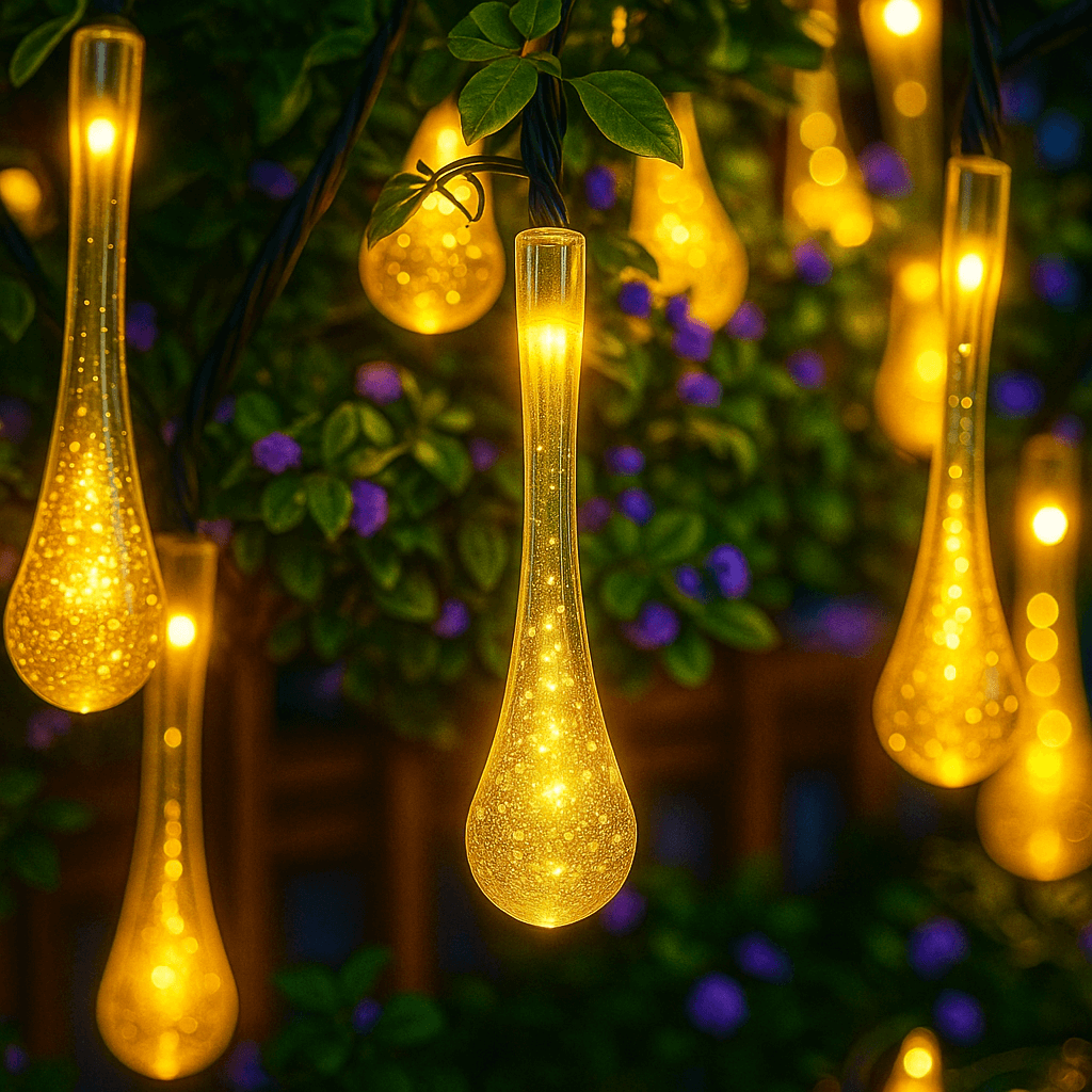Lumen Drop Lights – Sfeervolle lichtdruppels voor buiten – Lux Lights