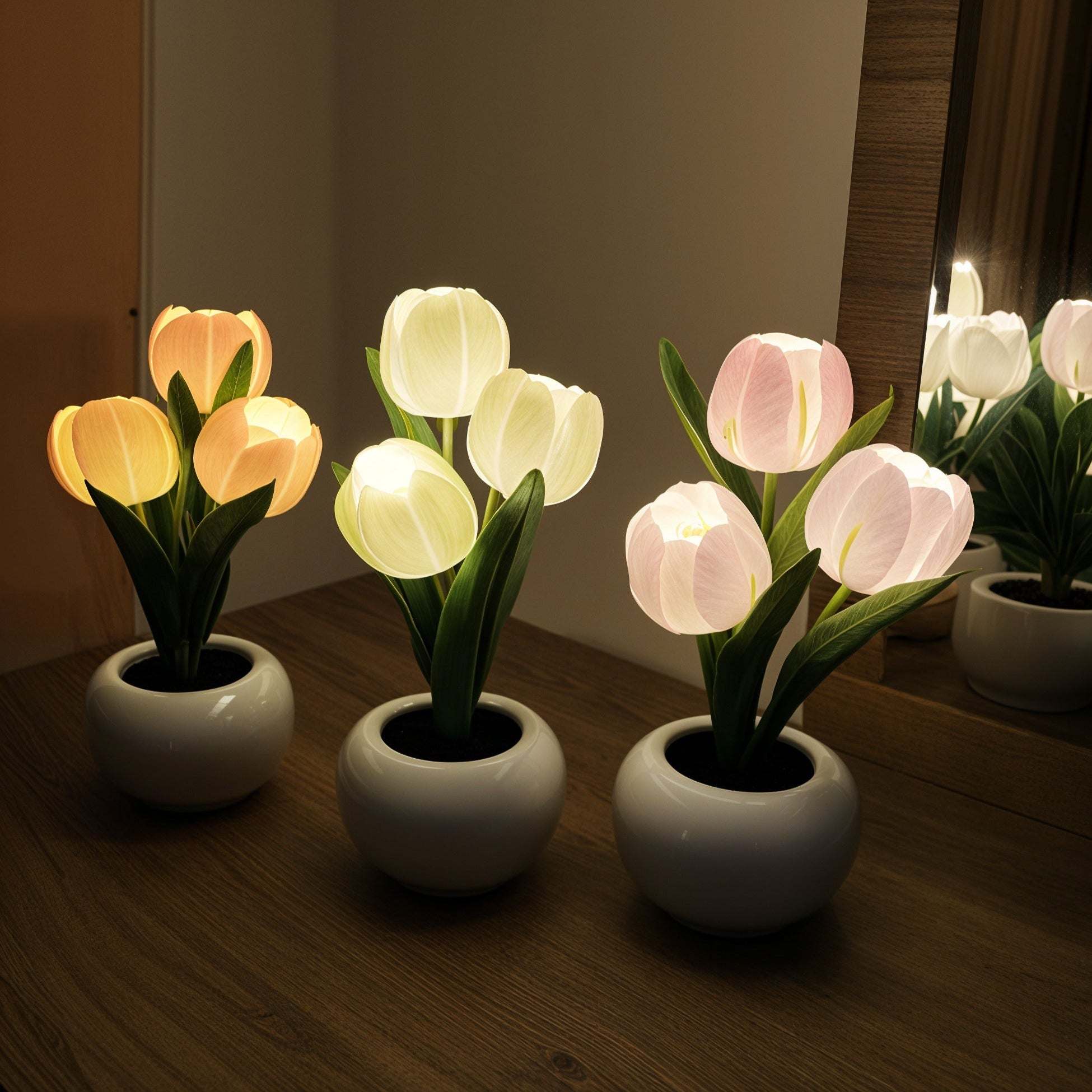 Luminous Tulip Light – Sfeervolle LED Tulpenlamp – Lux Lights