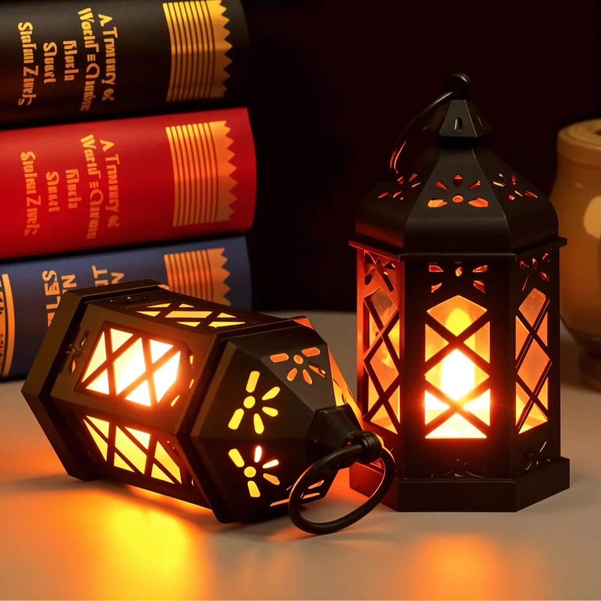 Midnight Glow Lanterns – Klassieke decoratieve binnenverlichting – Lux ...